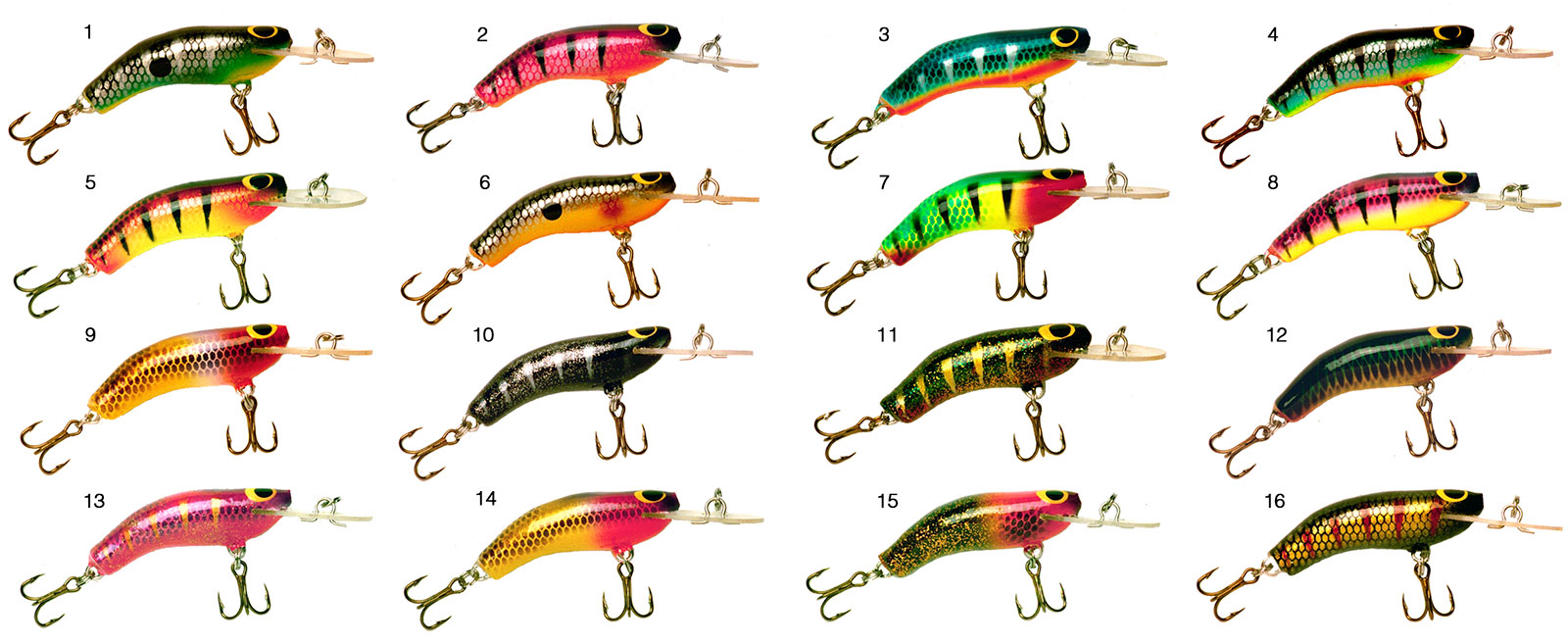 Colour guide of Taylormade Fishing Lures – Taylormade Lures